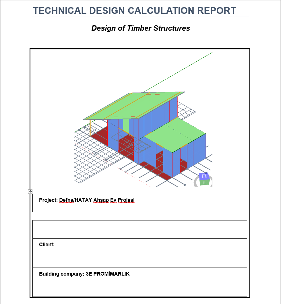 Ahşap Yapı Statik Hesap Programı Timbertech | STATİK PROGRAMLAR