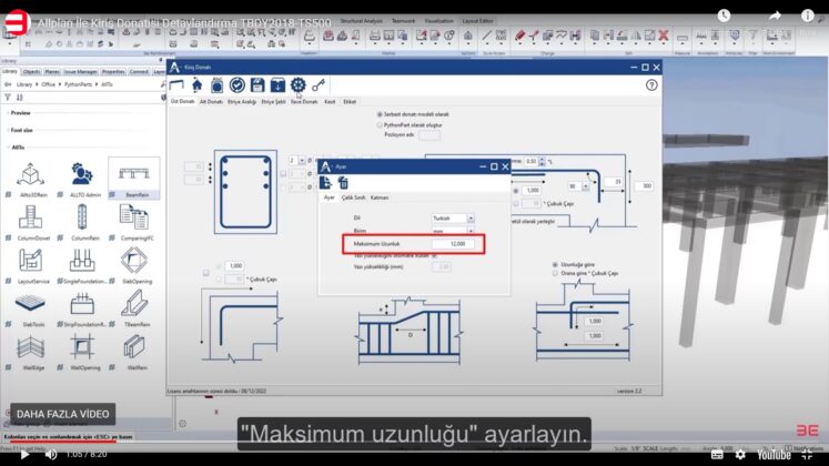 ALLPLAN ile 3D Donatı Detaylandırma | STATİK PROGRAMLAR