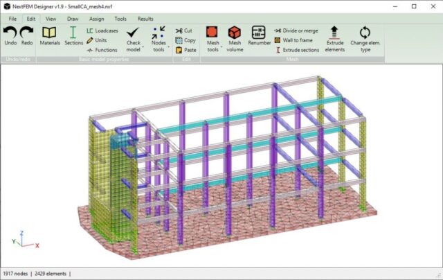 Ücretsiz Statik Hesap Programı-Nextfem Designer LITE | STATİK PROGRAMLAR