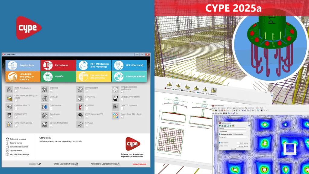 CYPE 2025a Versiyonu | STATİK PROGRAMLAR